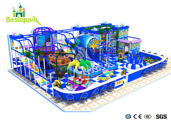 The Middle Size Commercial Ocean Theme Indoor Playground Ocean Elements