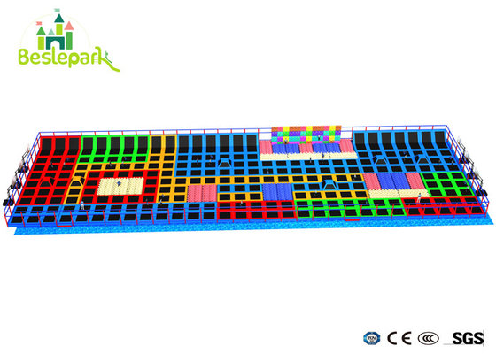 Amusement Soft Indoor Trampoline Park PP Material Jumping Mats CE Certification