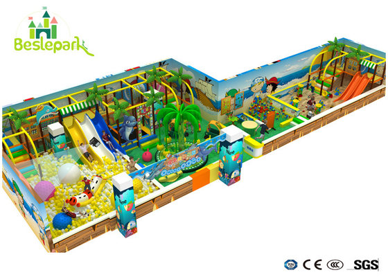 Shopping Mall Jungle Themed Playground Customized Size Static Resistance