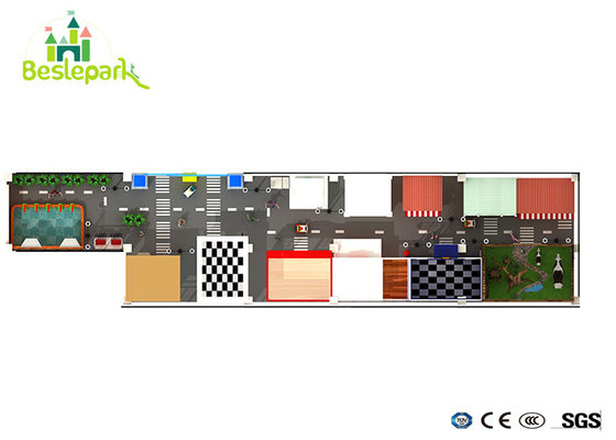 Customizable Size Indoor Adventure Playground For Commercial Centers