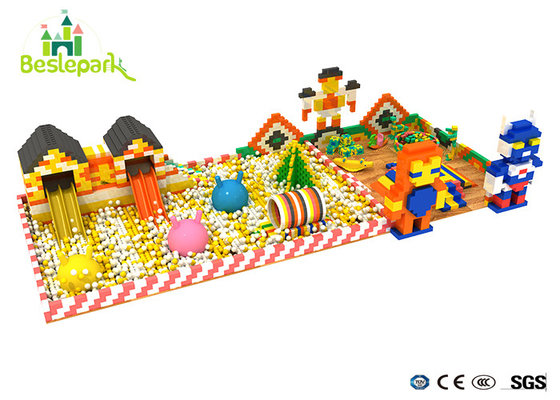 Soft Large Indoor Playground Custom Made Design For 3 - 12 Years Old