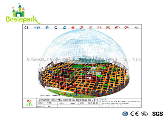 EVA Cover Indoor Soft Playground Colorful Theme With Electric Basketball Games