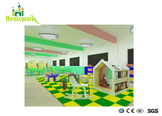 EVA Cover Kids Indoor Soft Playground Colorful Theme For 3-15 Years Old
