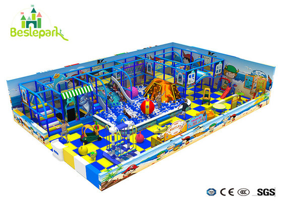 Customized Indoor Soft Playground Anti - Static 2CM Thickness With Protective Web