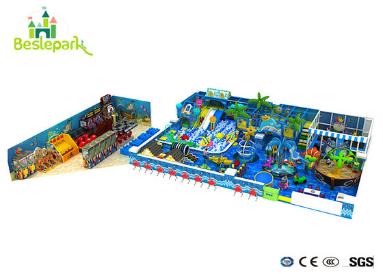 Customized Toddler Indoor Playground , Fun Play Indoor Playground With Galvanized Pipe