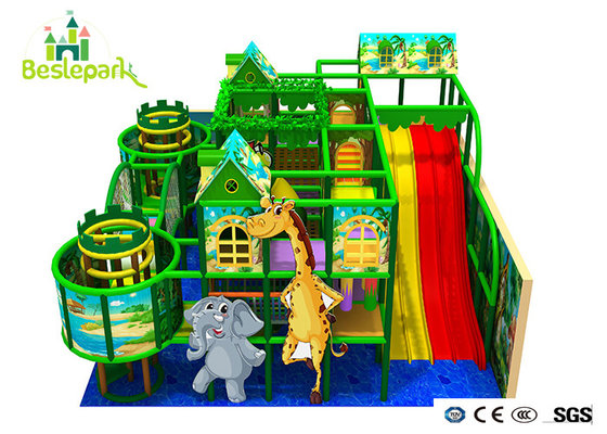Soft Huge Jungle Gym Indoor Playground Anti Skid For Kids 3 - 15 Years Old