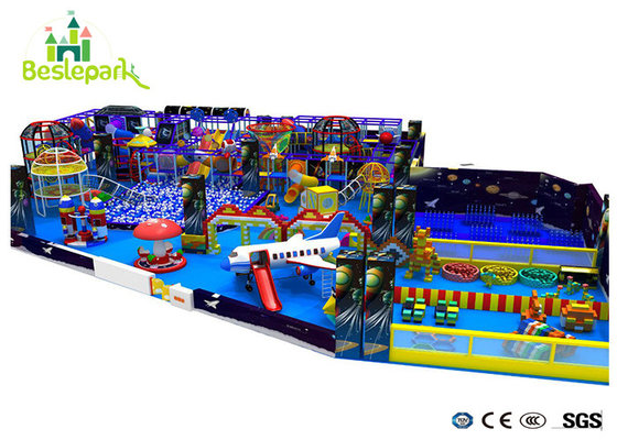 Professional Indoor Play Center Playground Custom Made For  3 - 15 Years Old