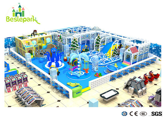 Pre - School Jumping Indoor Playground , Large Inside Playground For Kids