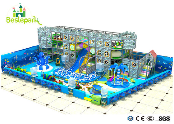 Pre - School Jumping Indoor Playground , Large Inside Playground For Kids