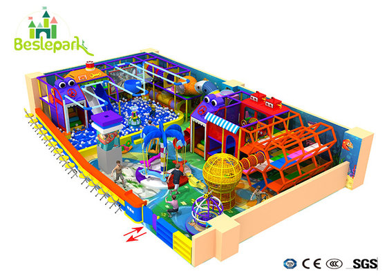 Professional Playland Baby Indoor Playground With Climb / Jump Function