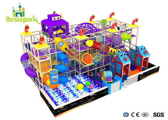 British Style indoor playground/ Baby Climbing Gym Static Resistant For Kindergartens