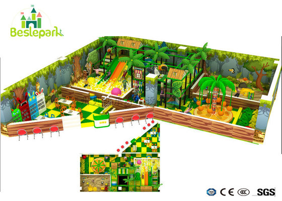 Shopping Mall Kids Swing Sets , Playground Swing Set With Ball Pool