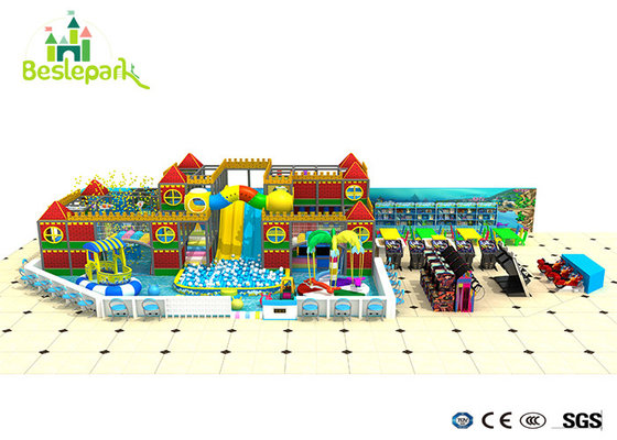 Castle House Theme Park Children Indoor Playground Fairy Tale Soft Play Equipment