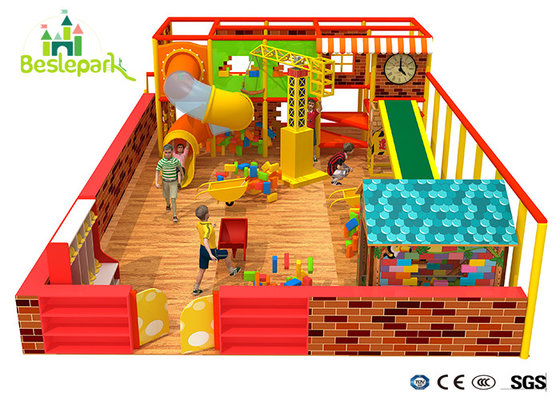 Construction Site Kids Indoor Playground For Commercial Center