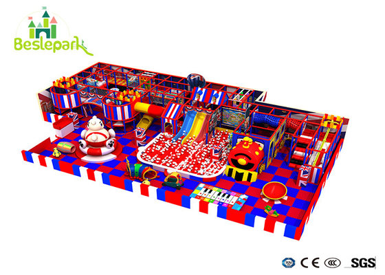 Kids Theme Playground Equipment British Style Park / Soft Play Structures