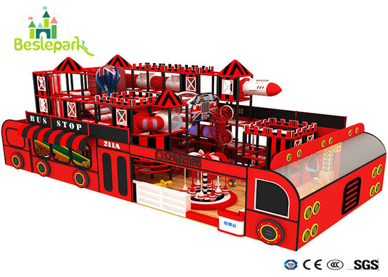 Kids Theme Playground Equipment British Style Park / Soft Play Structures