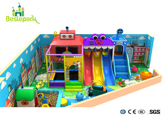 Unique Themed Playground Equipment City Theme Park TUV PN-EN1176 CE SGS
