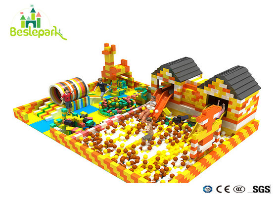 Small Colorful Building Block/Million Ball Indoor Climbing Gym playground