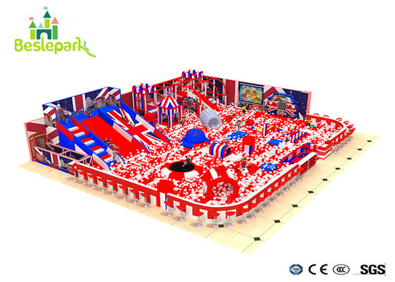 Anti - static Large Indoor Playground , Million Ball Pool Baby Soft Play Equipment