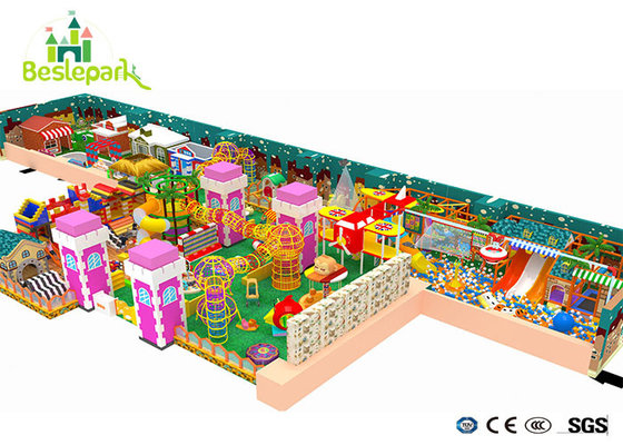 Commercial Kids Indoor Playhouse Salon Playground Equipment With One Year Warranty