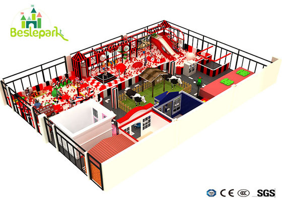 Commercial Center Children Indoor Playground Multiple Themes Custonmiezed