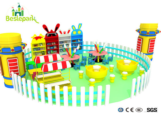 Customized Size PE Plastic Kids Indoor Play Gym For Restaurant ECO - Friendly