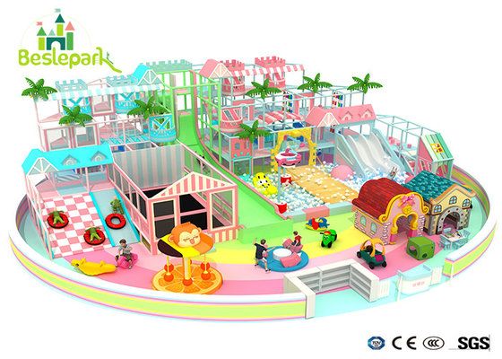 Kids Theme Playground Equipment British Style Park / Soft Play Structures