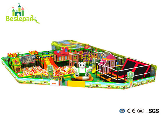 Huge Children Indoor Playground Family Fun Play Area / Kids Play Equipment