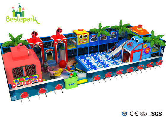 Customized Size Kids Indoor Playground Naughty Castles For Shopping Mall