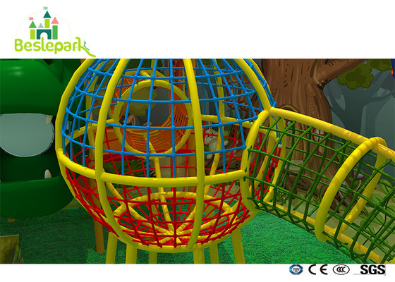 Net Rope Plastic Baby Indoor Playground For Residential Quarters / Community