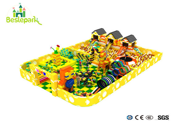 Small Colorful Building Block/Million Ball Indoor Climbing Gym playground