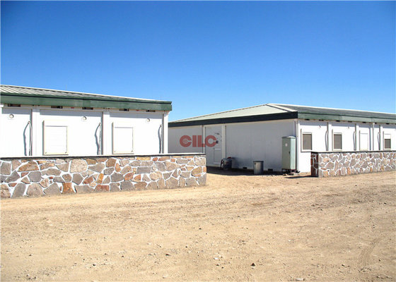 Easy Build Modern Prefab Commercial Buildings Movable High Strength Waterproof