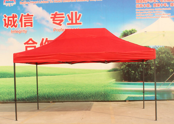 Advertising Activity Pop Up Market Tent , Custom Printed Folding Canopy Tent