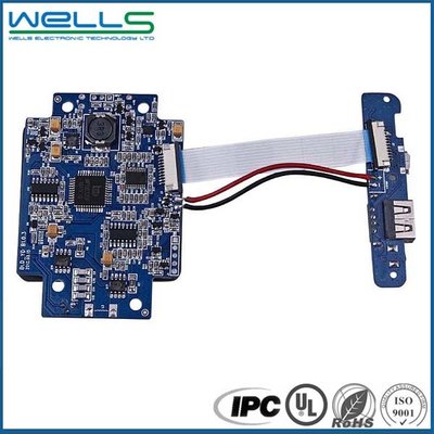 ISO9001 Approval Automotive PCB Assembly 2OZ Copper 1.6MM Board Thickness