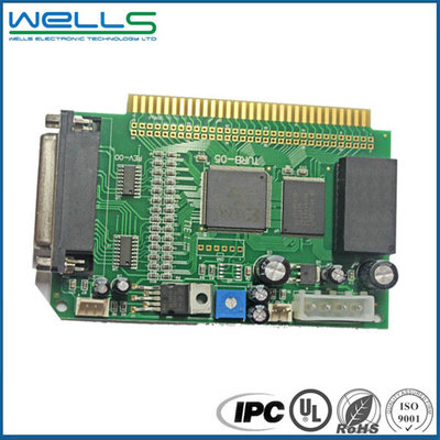 Green Solder Mask Circuit Board Assembly ISO9001:2015 Certificated