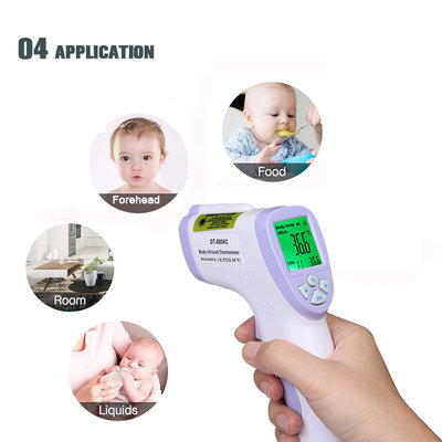 Circuit Board Assembly LCD Screen Digital Infrared Forehead Thermometer