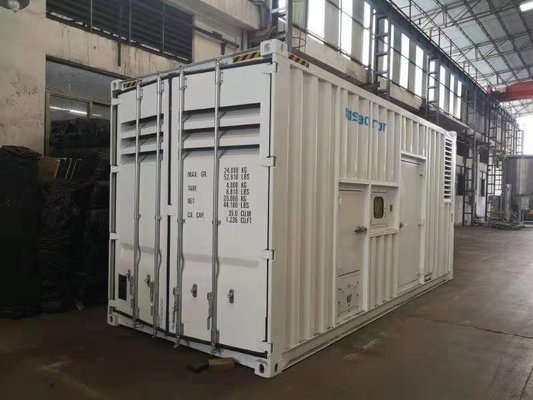 Commercial Containerized Diesel Generator Sets 800KVA 1800 Rpm Soundproof