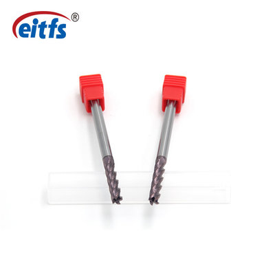 Spiral Carbide Cutting Tools Cutter , Miniature End Mills Long Shank Improved Strength
