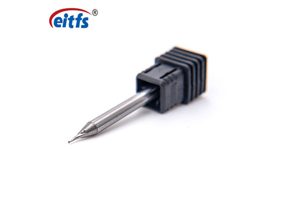 Carbide Vertical Micro End Mills 0.5mm Long Shank Multi Functional