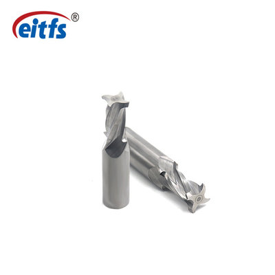 Popular Coatings Custom End Mills Sub Micron Grained Carbide Material