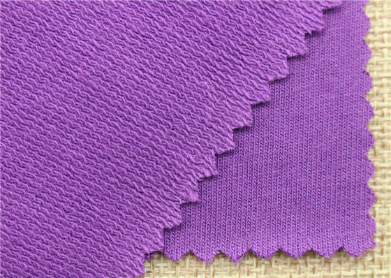 Knitting Terry Jersey Blend Fabric Polyester Cotton Blend High Density