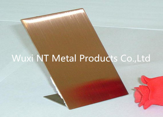 Strato laminato a freddo dell'acciaio inossidabile di colore di ASTM 304/316L per costruzione