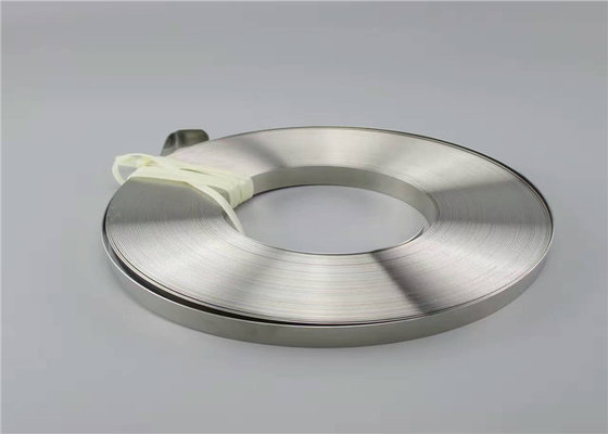 Cinghia luminosa della fascia dell'acciaio inossidabile di rivestimento laminata a freddo con il bordo rotondo per il grado dell'industria del gas e dell'olio 202