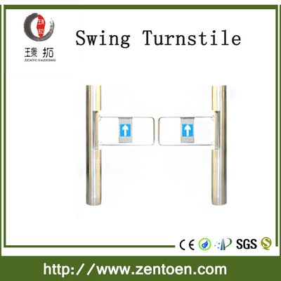 RFID security turnstile gate swing turnstile/ access control pedestrian swing turnstile