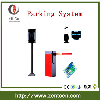 Bluetooth car parking system with barcode printer RFID card reader