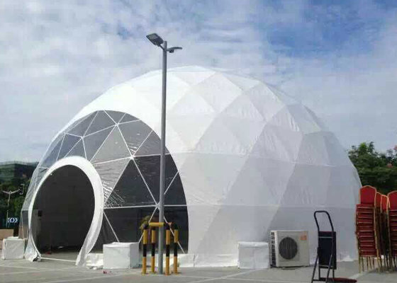 Marquee Greenhouse large geodesic tent 10m Diameter For Fashion Shows