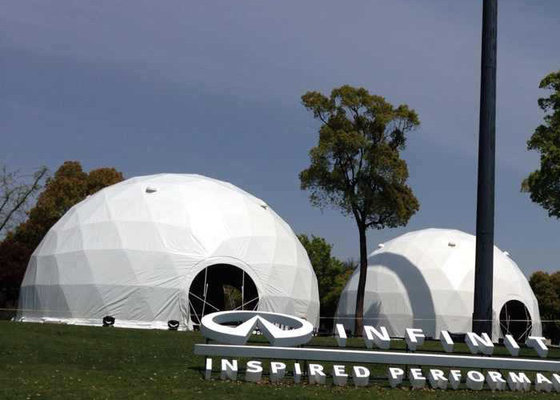 12m Diameter Large Wedding Tent , Transparent Party Tent With PVC Door / Glass Door
