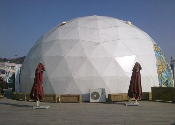 25m Diameter Large Geodesic Dome Tent Flame Retardant / UV Resistant For Party