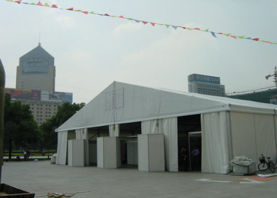 Permanent White Outdoor Event Tent UV Resistance / Fire Retardant 20 x 25m 20 x 35m