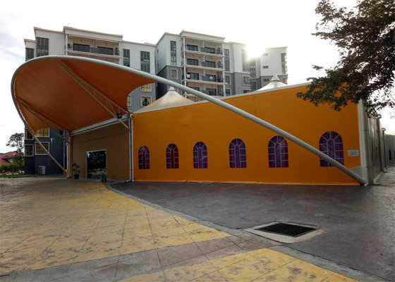 Self Cleaning Tensile Membrane Structures Fast Erection For Meeting Room